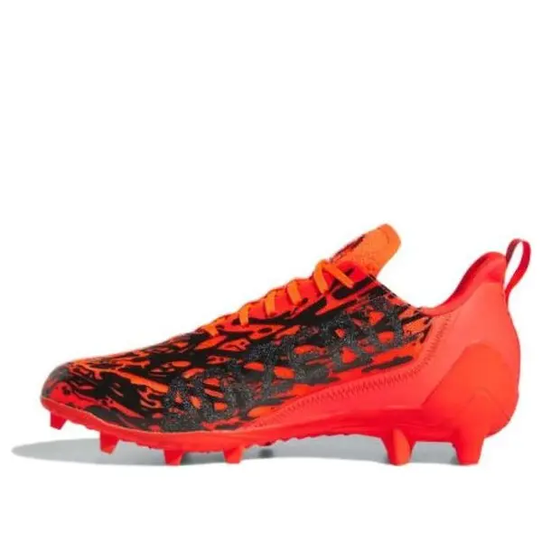 Adidas Adizero .0 'poison Solar Red' Football Cleats - Red/black