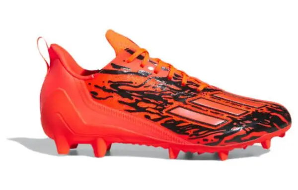 Adidas Adizero .0 'poison Solar Red' Football Cleats - Red/black