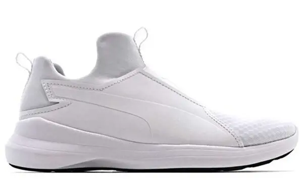 PUMA Rebel Mid Trainers - White