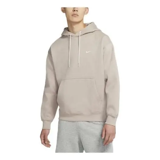 Nike Logo Embroidered Fleece Lined Hoodie - Multi-color