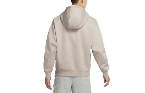 Nike Logo Embroidered Fleece Lined Hoodie - Multi-color
