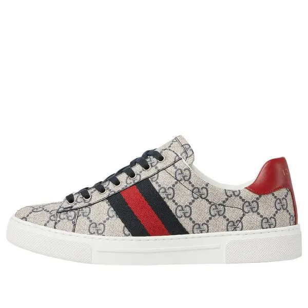 Gucci Ace Canvas Sneakers - Beige Monogram