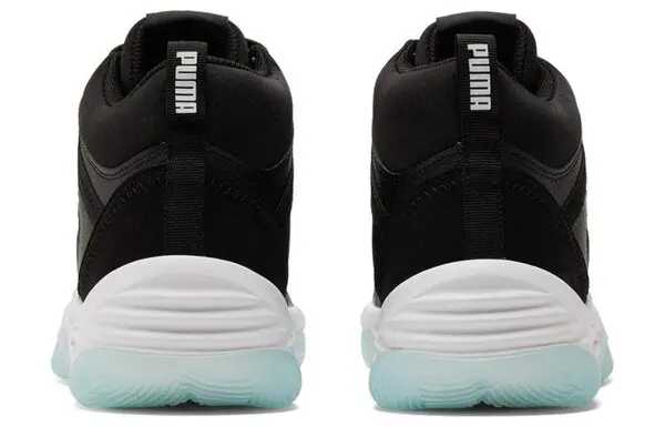 PUMA Rebound Future Evo Mid Top Sneakers - Black/white