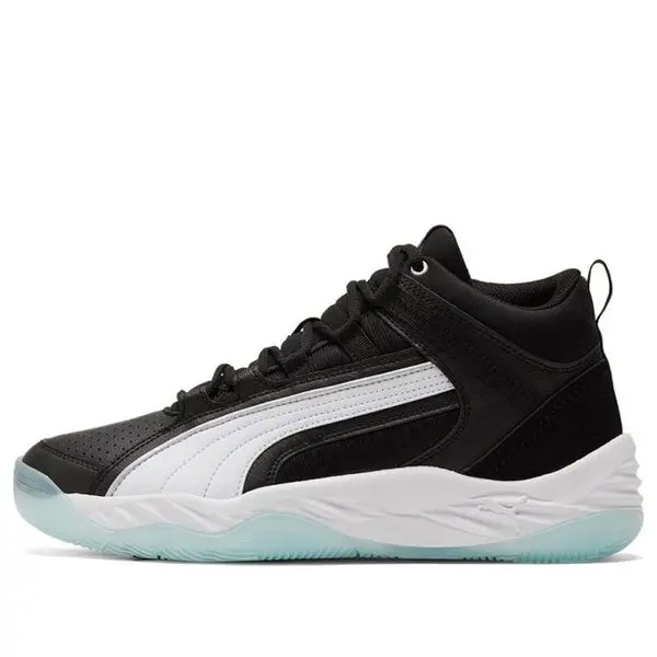PUMA Rebound Future Evo Mid Top Sneakers - Black/white