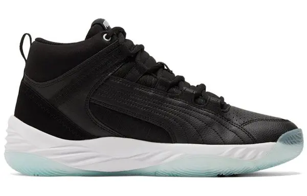 PUMA Rebound Future Evo Mid Top Sneakers - Black/white