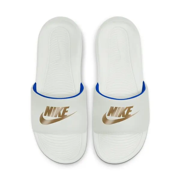 Nike Victori One Slide - White/gold/blue
