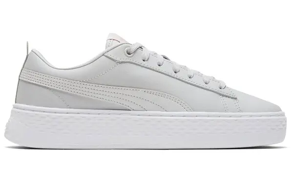 PUMA Smash Platform Q4 Polka Sneakers - Grey