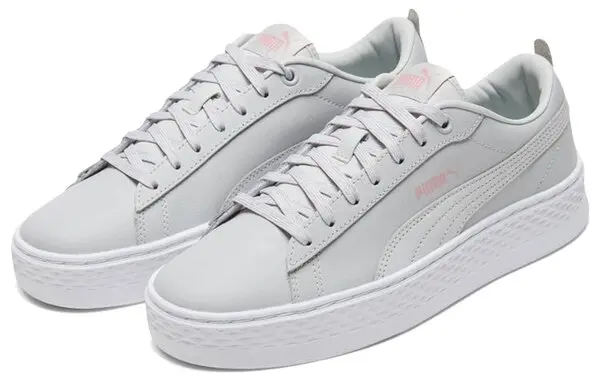 PUMA Smash Platform Q4 Polka Sneakers - Grey