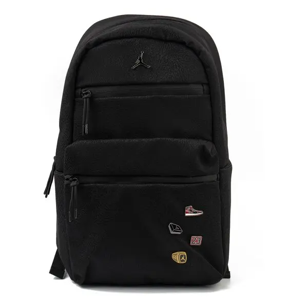 JORDAN Pin Backpack - Black