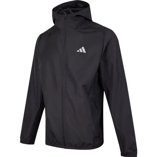 Adidas Gym+ Training 3-stripes Windbreaker Jacket - Black
