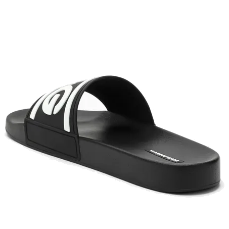 Dolce & Gabbana Logo Slides - Black/white