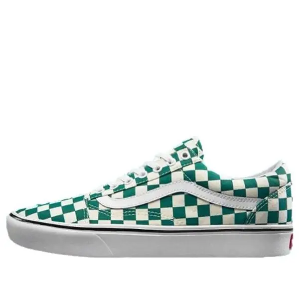 VANS Comfycush Old Skool Checker Quetzal - Black