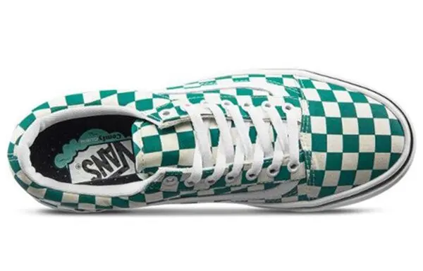 VANS Comfycush Old Skool Checker Quetzal - Black