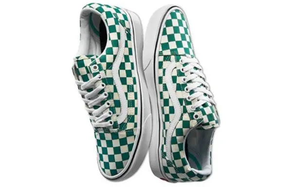 VANS Comfycush Old Skool Checker Quetzal - Black