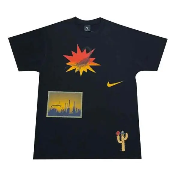 Nike Exploration Sports Printed Tee - Black