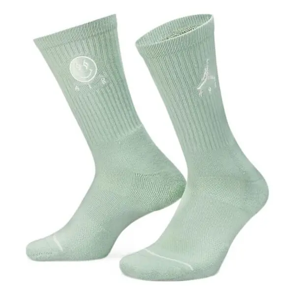 JORDAN Air X J Balvin Celestine Crew Socks - Green