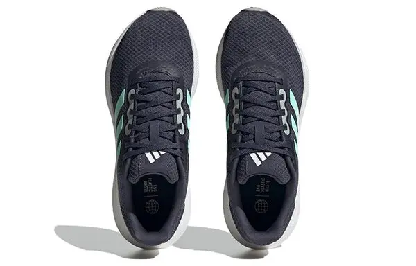 Adidas Runfalcon 3.0 Athletic Sneakers - Shadow Navy/pulse Mint/silver Metallic