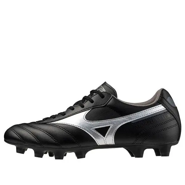 Mizuno Morelia 2 Club Football Boots - Black/silver