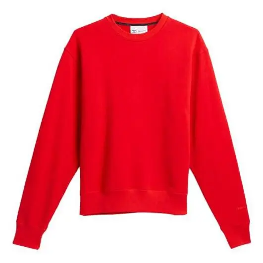 Adidas X Pharrell Williams Loose Fit Crewneck Sweatshirt - Red