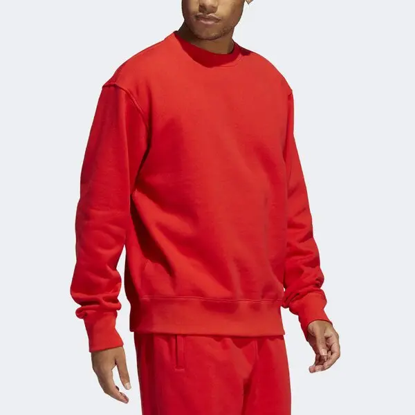 Adidas X Pharrell Williams Loose Fit Crewneck Sweatshirt - Red