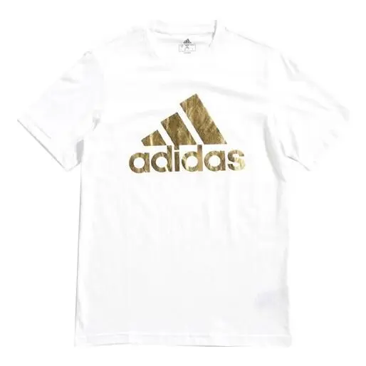 Adidas 8-bit Foil Grfx Printed Short Sleeve Tee - White