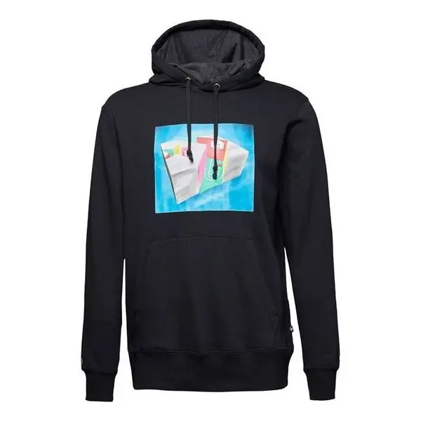 CONVERSE Star Chevron 3d Court Pullover Hoodie - Black
