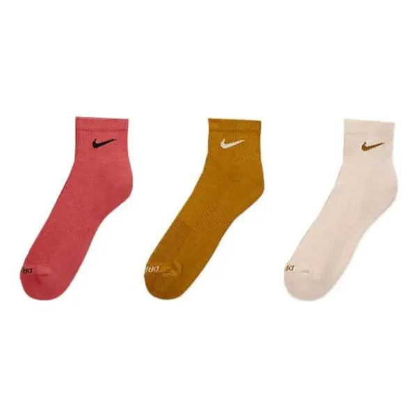 Nike Everyday Plus Cushioned Training Ankle Socks - Multi-color
