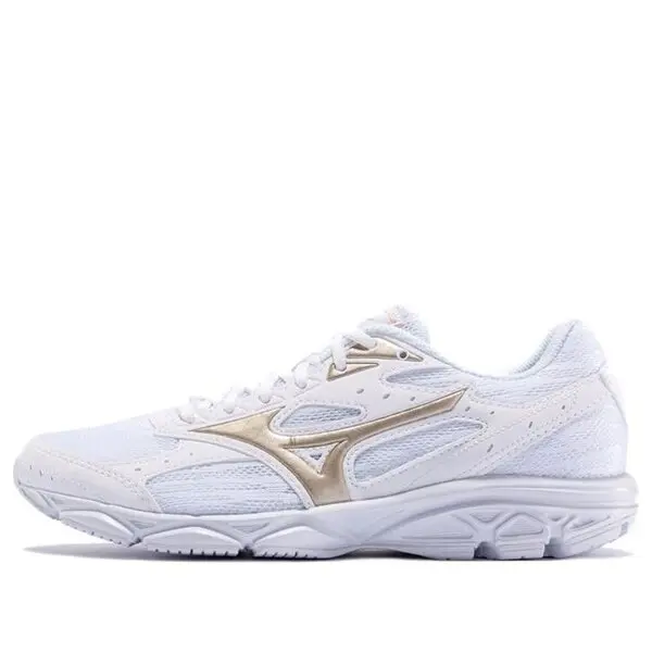 Mizuno Spark 3 Athletic Sneakers - White/gold