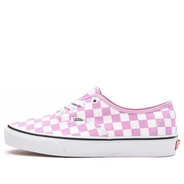 VANS Authentic Checkerboard Low Top Sneakers - Pink