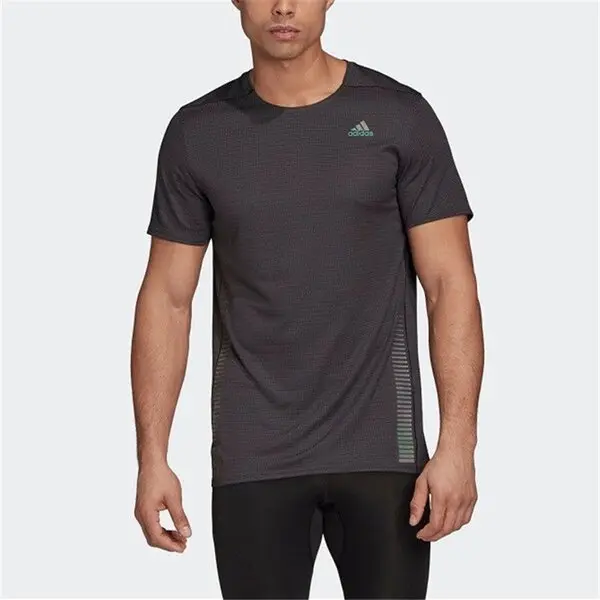 Adidas Reflective Short Sleeve Performance T-shirt - Black