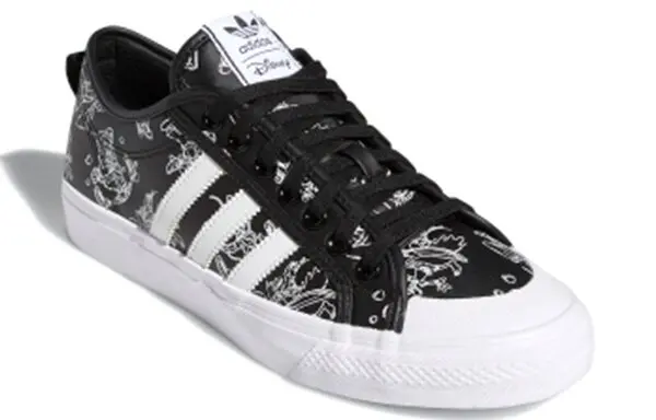 Adidas X Disney Nizza "sport Goofy Pack" Sneakers - Black