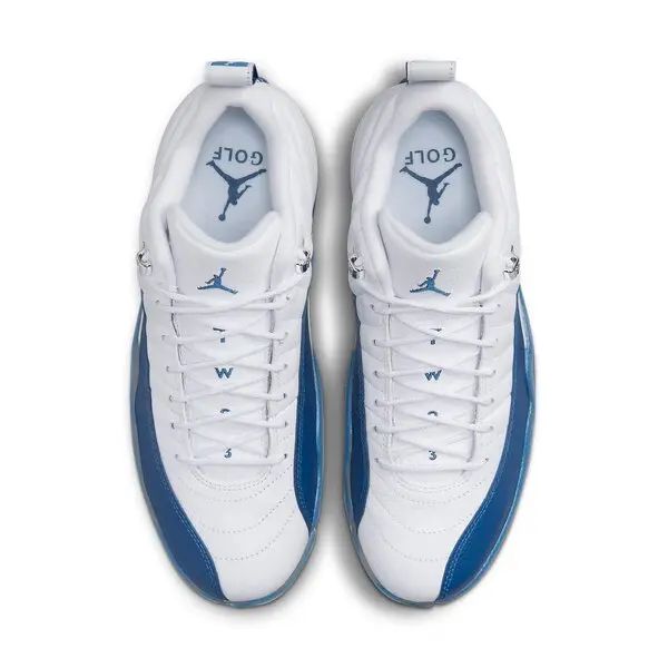 JORDAN Air Low Golf Shoes - White/blue
