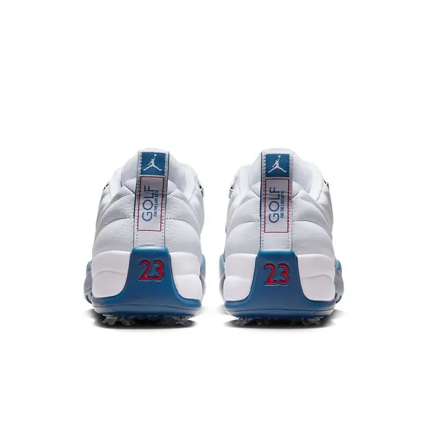 JORDAN Air Low Golf Shoes - White/blue