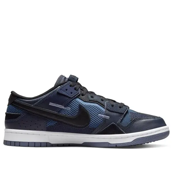 Nike Dunk Low Scrap "deep Royal Blue" Sneakers