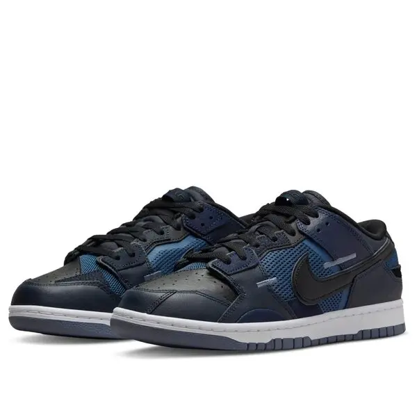 Nike Dunk Low Scrap "deep Royal Blue" Sneakers
