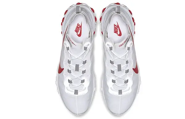 Nike React Element 55 Sneakers - White/red