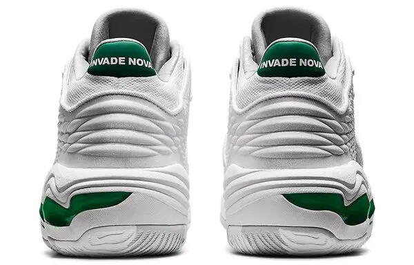 Asics Invade Nova Basketball Sneakers - White/green