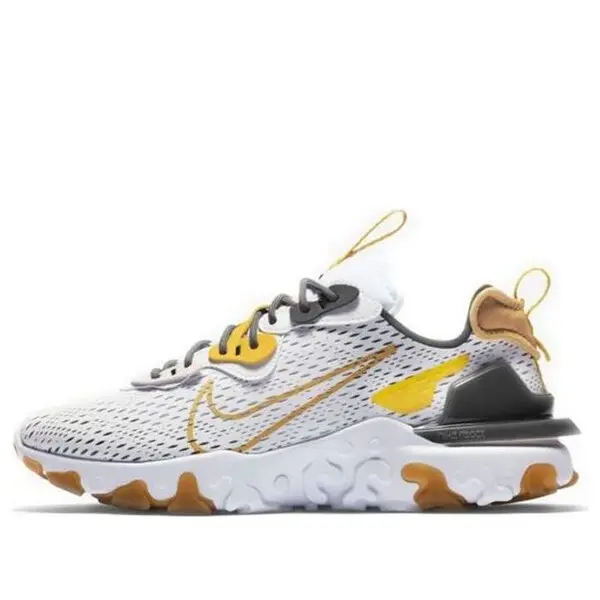 Nike React Vision Low Top Sneakers - White/yellow
