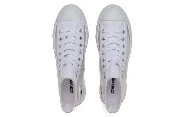 CONVERSE Chuck Taylor All Star High Top Clear Material Sneakers - White