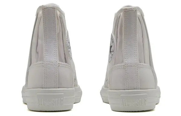 CONVERSE Chuck Taylor All Star High Top Clear Material Sneakers - White