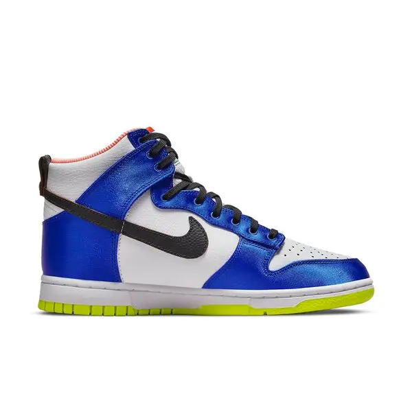 Nike Dunk High "blue Satin" Sneakers - White/blue