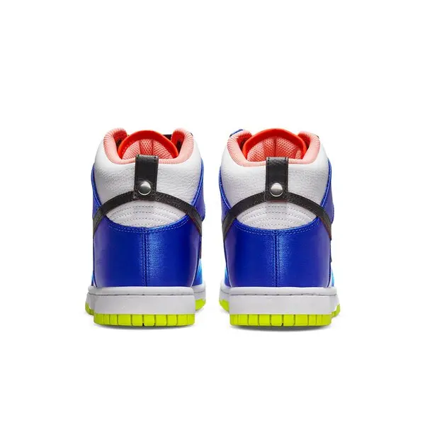Nike Dunk High "blue Satin" Sneakers - White/blue