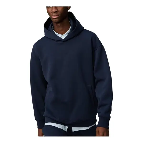 Uniqlo Oversized Cotton Hoodie - Navy