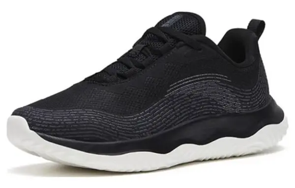 ANTA Shock The Walker Low Top Sneakers - Black/grey