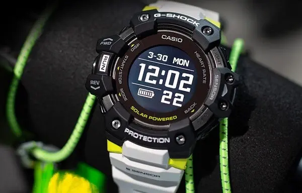 Casio G-shock Digital Watch With Solar Power And Bluetooth - Black