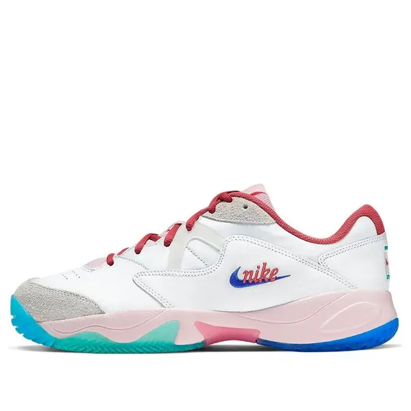 Nike Court Lite 2 Low Top Sneakers - White/pink
