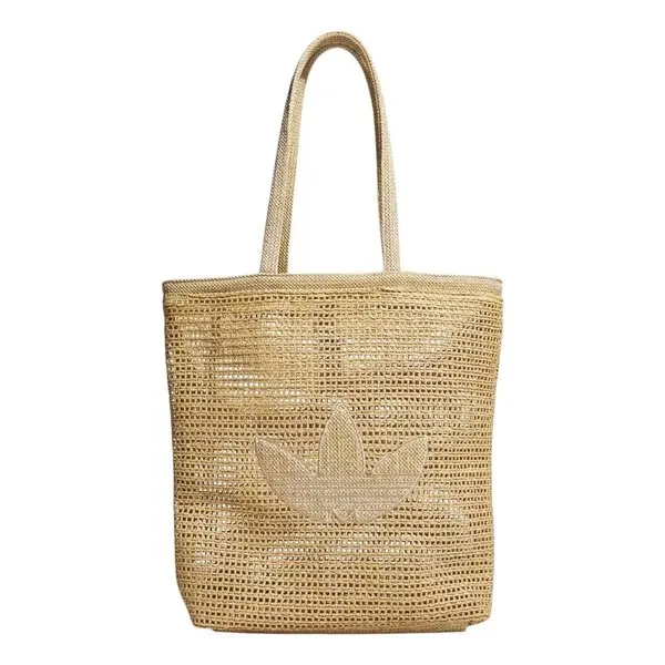 Adidas Knitted Tote Bag - Oat