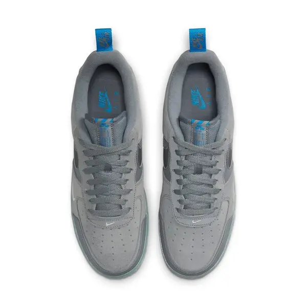 Nike Force 1 Low "cut Out Swoosh Grey - Grey/green