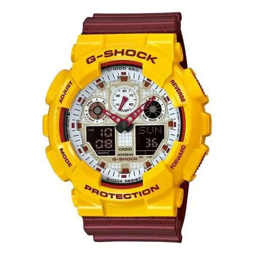 Casio G-shock Analog-digital Watch - Yellow