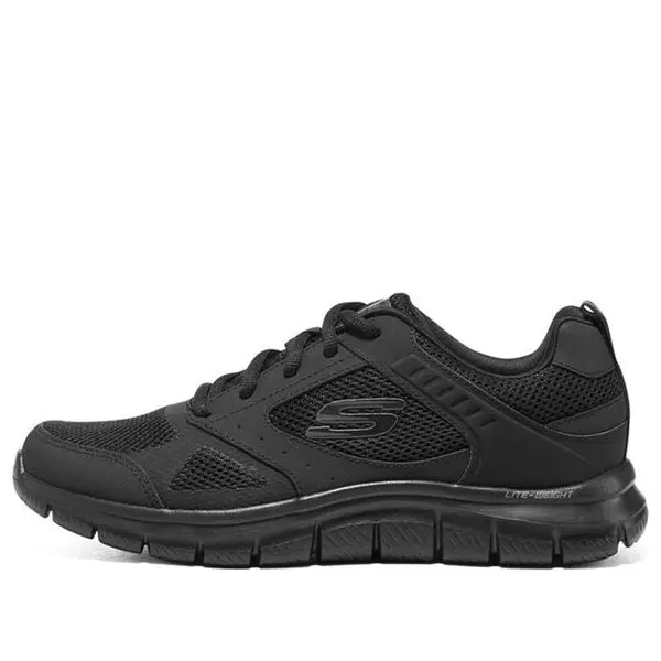 Sketchers Sports Track "pure" Athletic Sneakers - Black